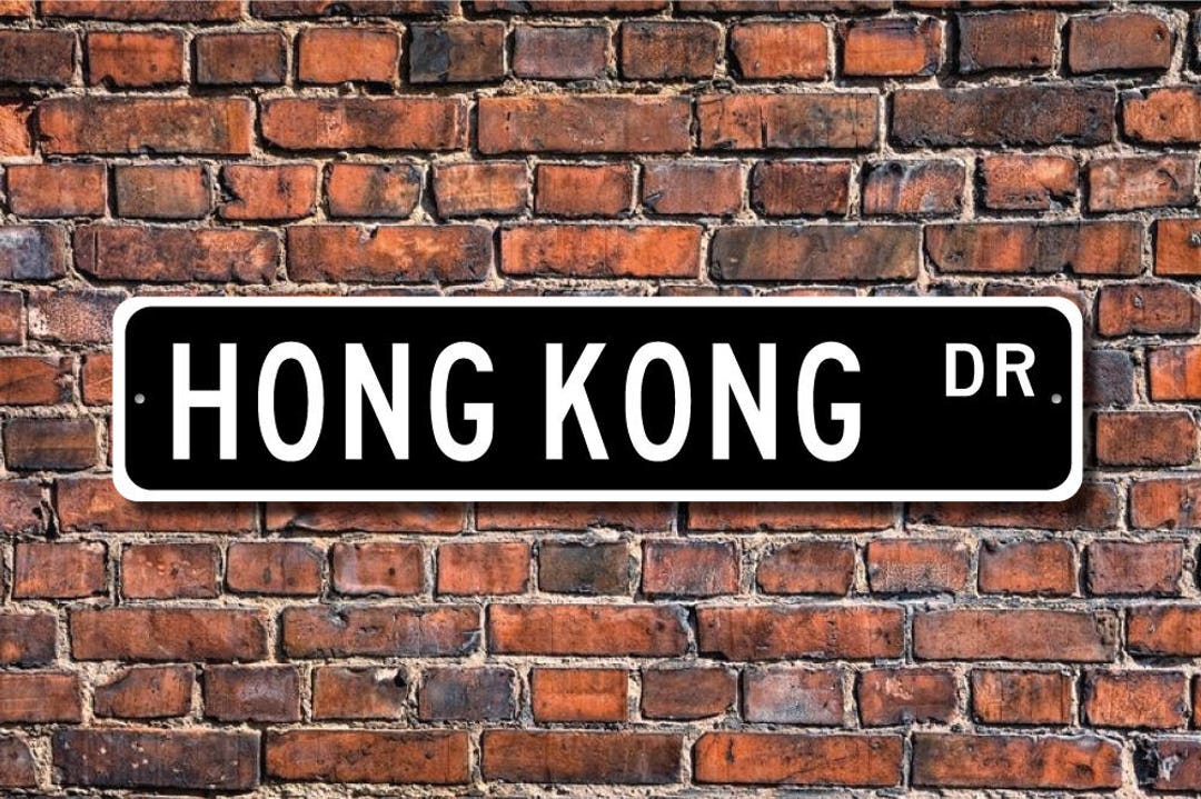 Hong Kong, Hong Kong Sign, Hong Kong Gift, Hong Kong Visitor Souvenir ...