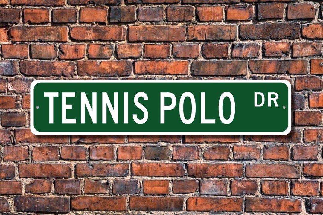 Tennis Polo, Tennis Polo Sign, Tennis Polo Fan, Tennis Polo Gift ...