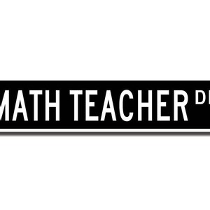 Math Teacher, Math Teacher Gift, Math Teacher Sign, Professor, Math ...