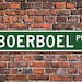 Boerboel, Boerboel Gift, Boerboel Sign, Dog Lover Gift, Custom Street ...