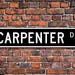 Carpenter Carpenter Gift Carpenter Sign Carpenter Decor | Etsy