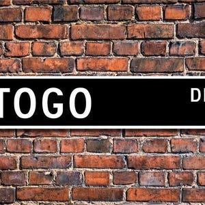 Togo, Togo Gift, Togo Sign, Togo Souvenir, Togo Native, Togo Vacation ...