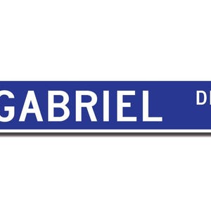 Gabriel, Gabriel Sign, Gabriel Fan, Gabriel Decor, Child Gift ...