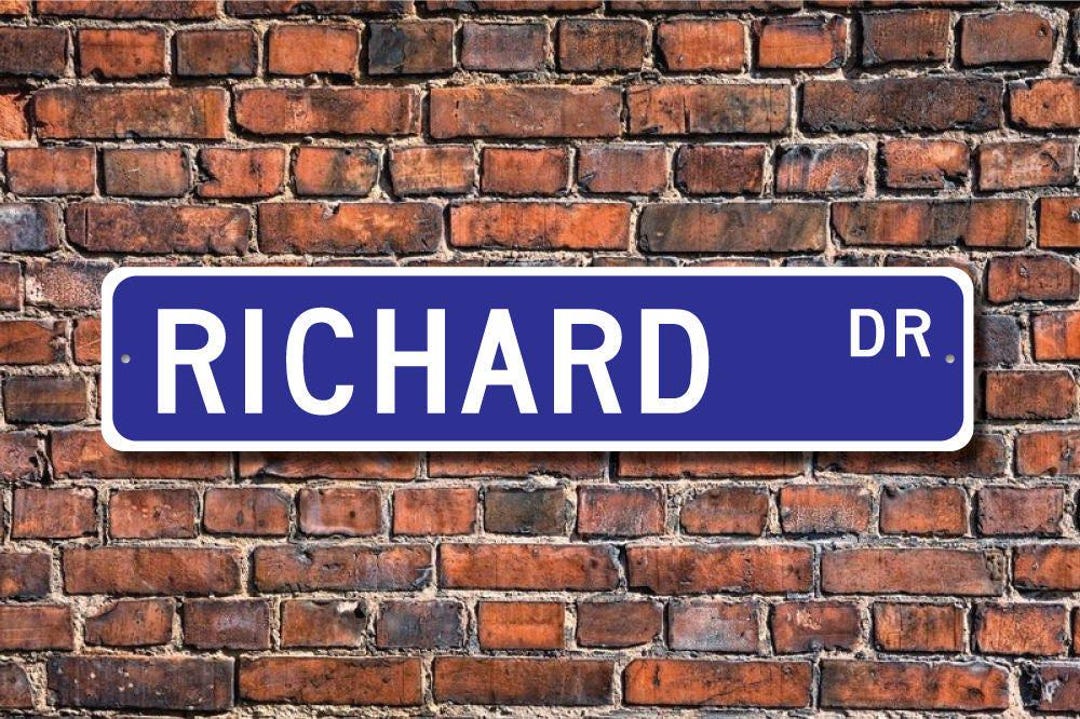 Richard, Richard Sign, Richard Gift, Richard Decor, Child Gift ...
