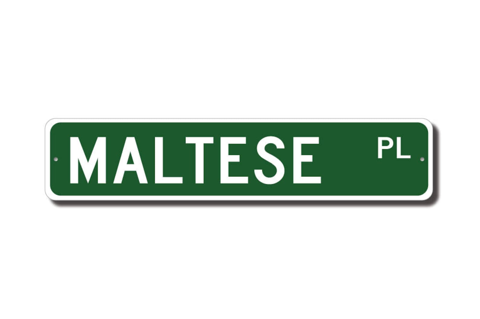 Maltese Maltese Lover Maltese Sign Custom Street Sign - Etsy