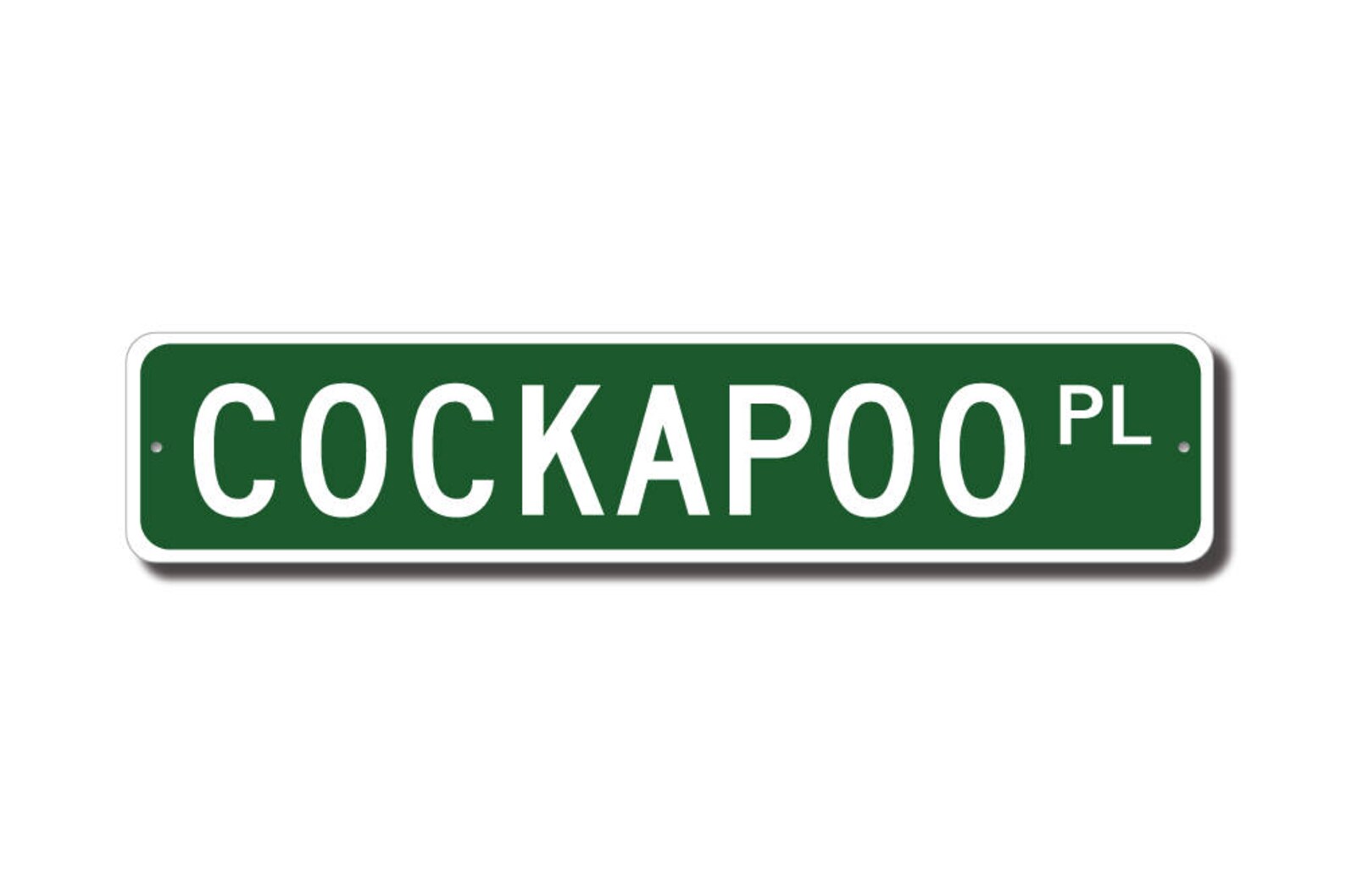 Cockapoo Cockapoo Lover Cockapoo Sign Custom Street Sign - Etsy