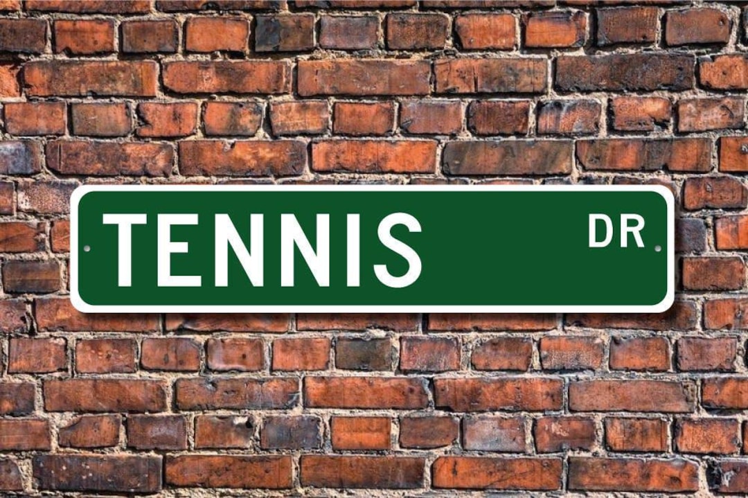 Tennis, Tennis Sign, Tennis Fan, Tennis Gift, Tennis Player, Racket and ...