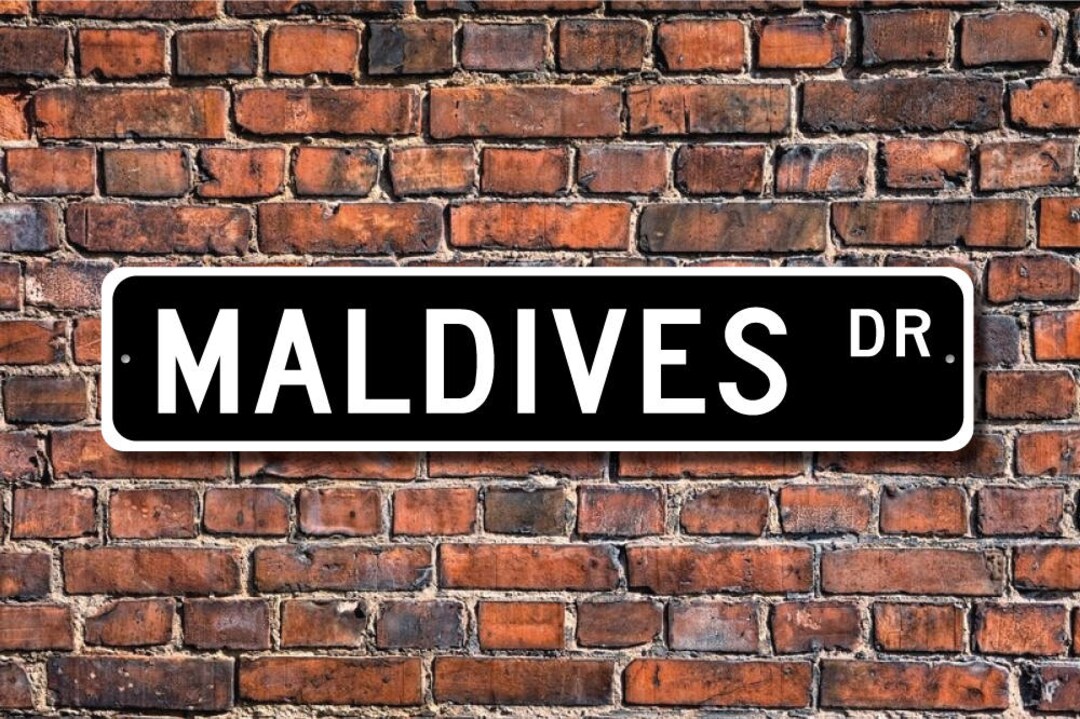 Maldives Maldives Gift Maldives Sign Maldives Visitor - Etsy UK