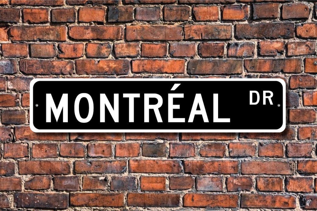 Montréal, Montréal Sign, Montréal Gift, Montréal Visitor Souvenir ...