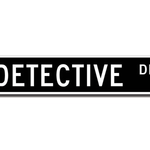 Detective, Detective Gift, Detective Sign, Gift for Detective ...