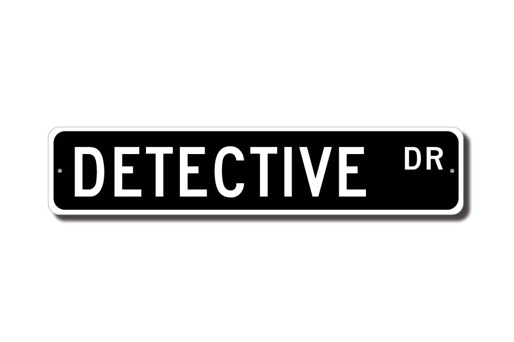 Detective Detective Gift Detective Sign Gift for Detective - Etsy