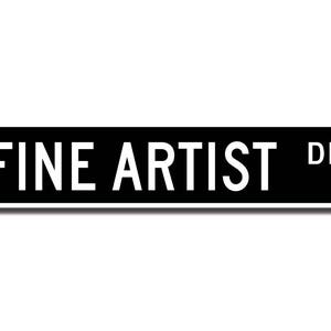 Fine Artist, Fine Artist Gift, Fine Artist Sign, Gift for Fine Artist ...