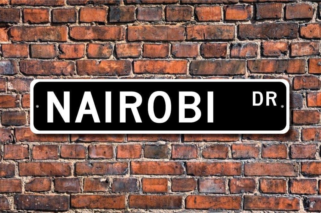 Nairobi, Nairobi Sign, Nairobi Gift, Nairobi Visitor, Nairobi Souvenir ...