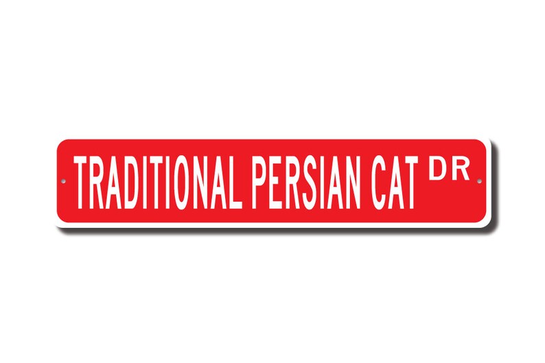Traditional Persian Cat Traditional Persian Sign Traditional - Etsy