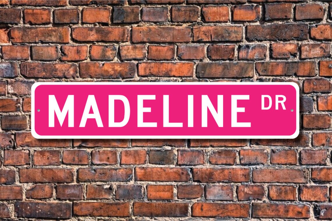 Madeline Madeline Sign Madeline Lover Madeline Birthday - Etsy