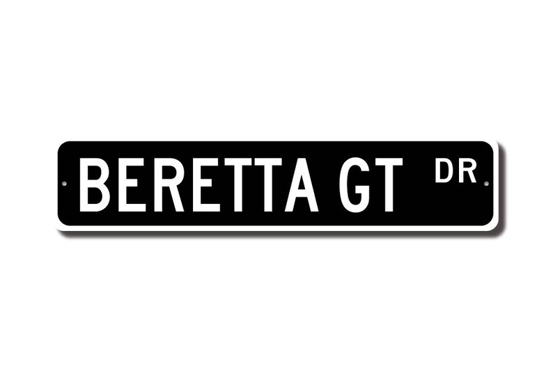 Beretta GT Chevrolet Beretta GT Sign Chevrolet Beretta GT | Etsy
