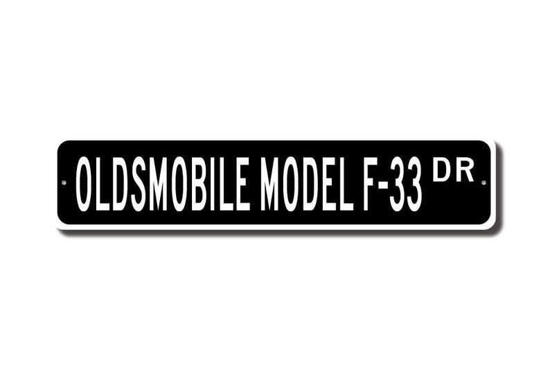 Model F-33 Oldsmobile Model F-33 Oldsmobile Model F-33 Sign - Etsy