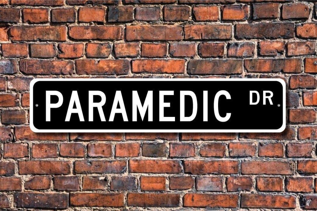 Paramedic, Paramedic Gift, Paramedic Sign, Firefighter, Emergency ...