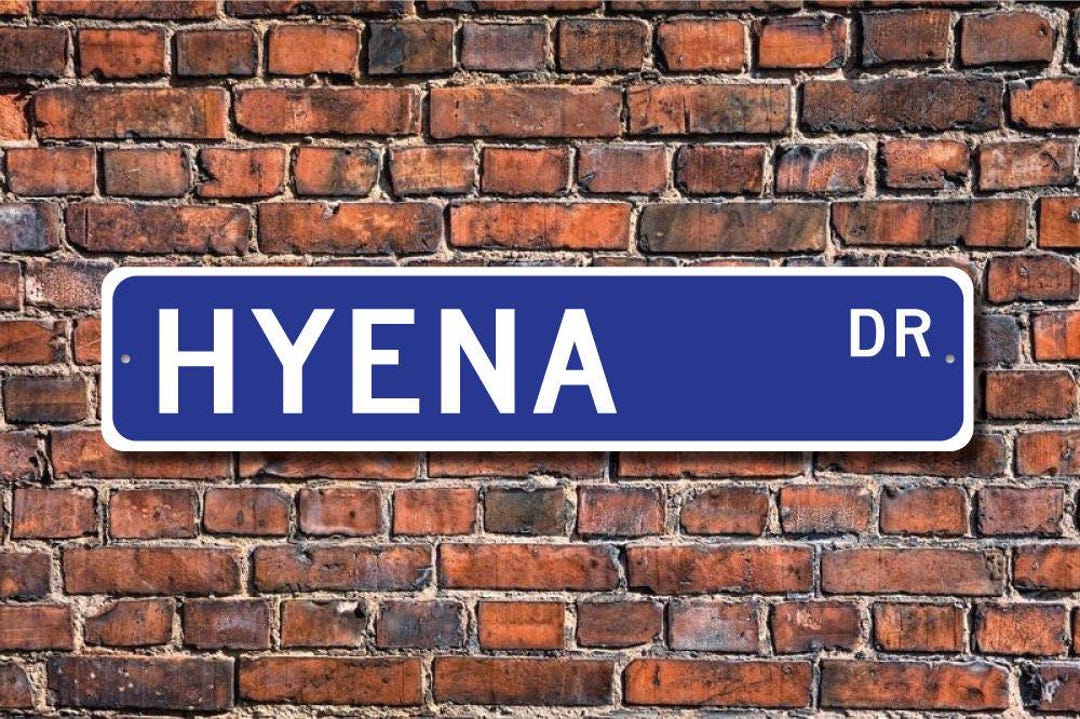 Hyena, Hyena Gift, Hyena Sign, Hyena Decor, Hyena Lover, Carnivor ...