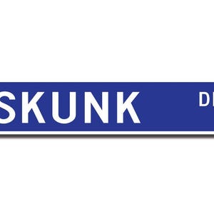 Skunk, Skunk Gift, Skunk Sign, Skunk Decor, Skunk Lover, Black & White ...