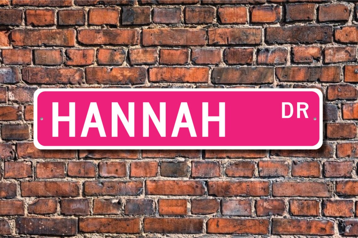 Hannah Hannah Sign Hannah Gift Hannah Lover Child Gift | Etsy