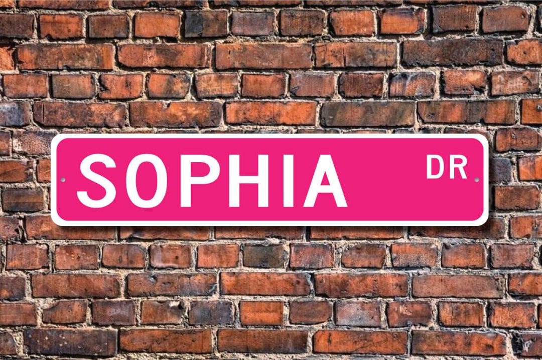 Sophia, Sophia Sign, Child Gift, Grandchild Gift, Sophia Lover, Sophia ...