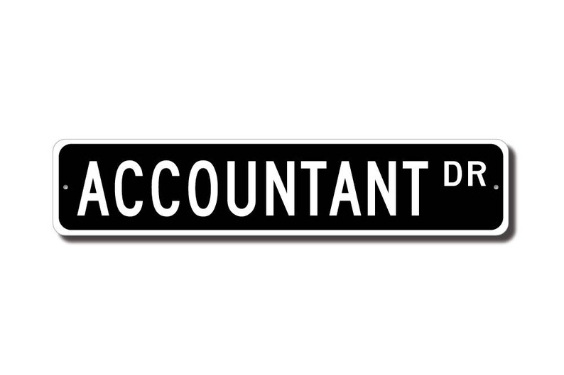 Accountant Gift Accountant Decor Accountant Sign Accountant - Etsy