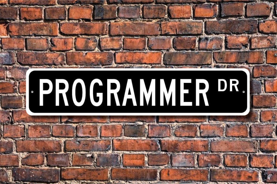 Programmer, Programmer Gift, Programmer Sign, Office Employee, Computer ...