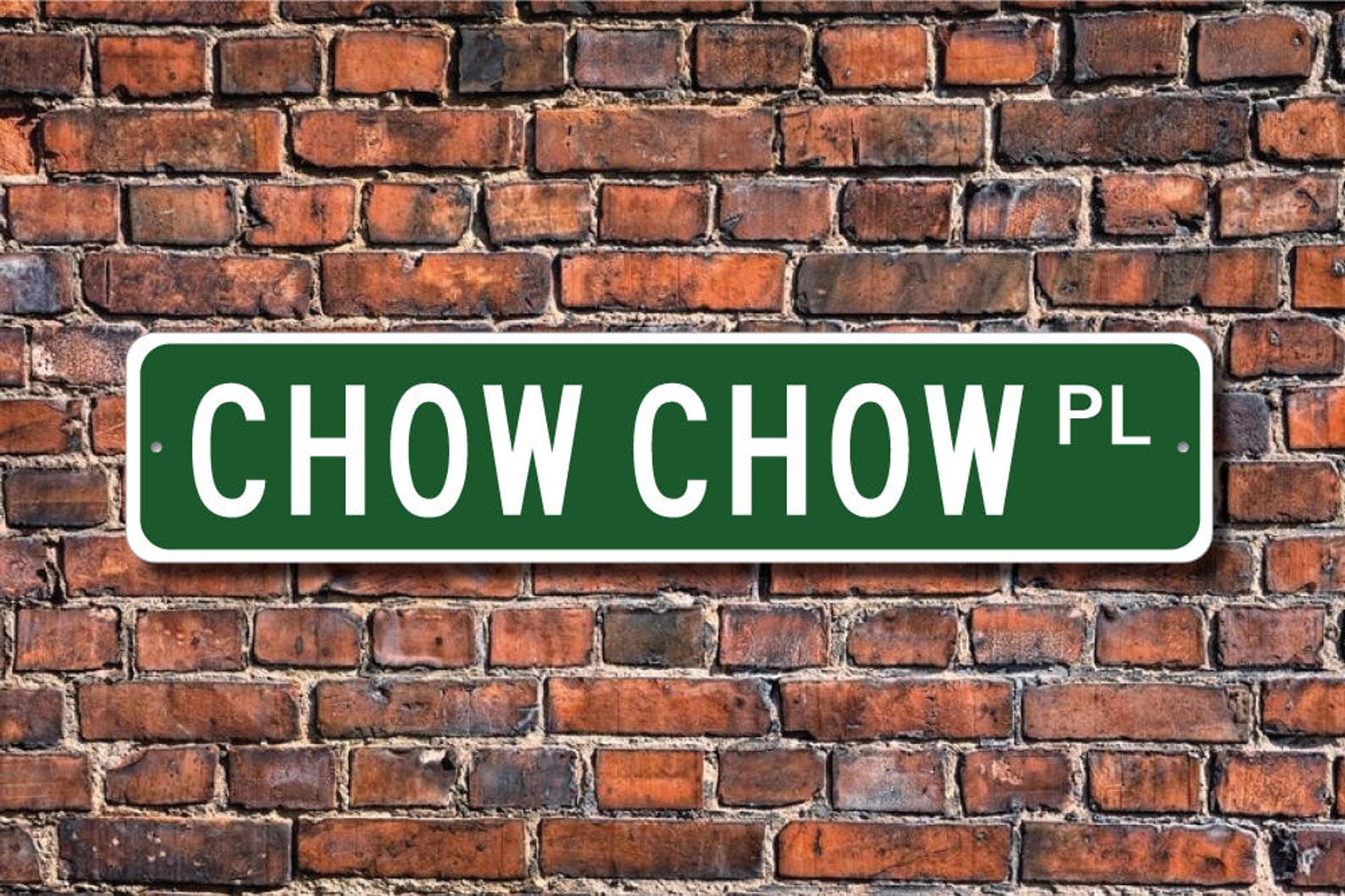 Chow Chow Chow Chow Gift Chow Chow Sign Custom Street Sign | Etsy