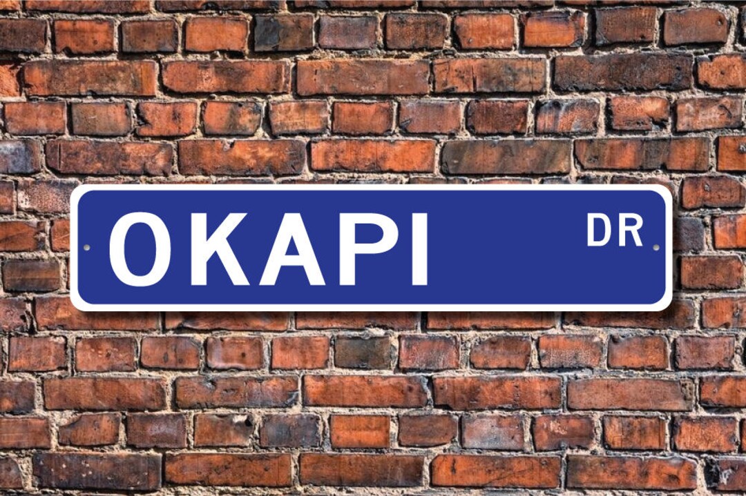 Okapi, Okapi Gift, Okapi Sign, Okapi Decor, Okapi Lover, Giraffe Like ...