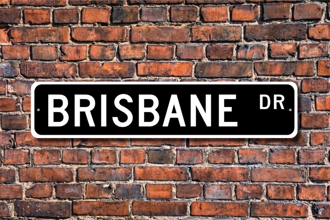 Brisbane, Brisbane Sign, Brisbane Gift, Brisbane Visitor, City in ...