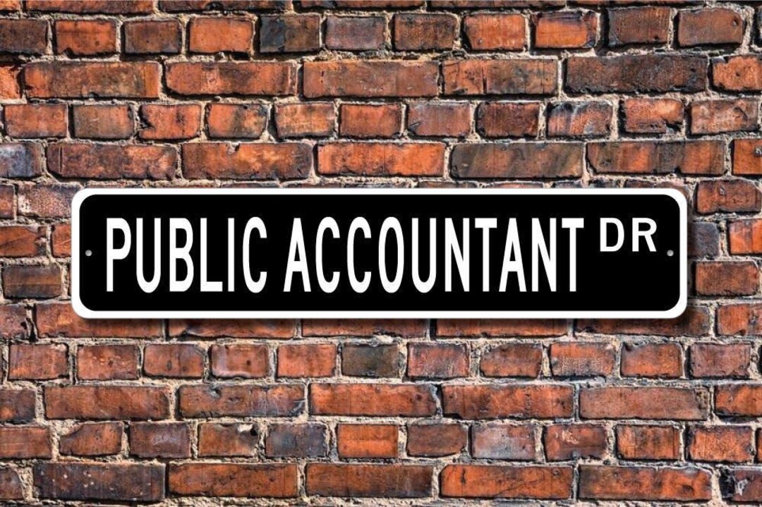 Public Accountant, Public Accountant Gift, Public Accountant Sign ...