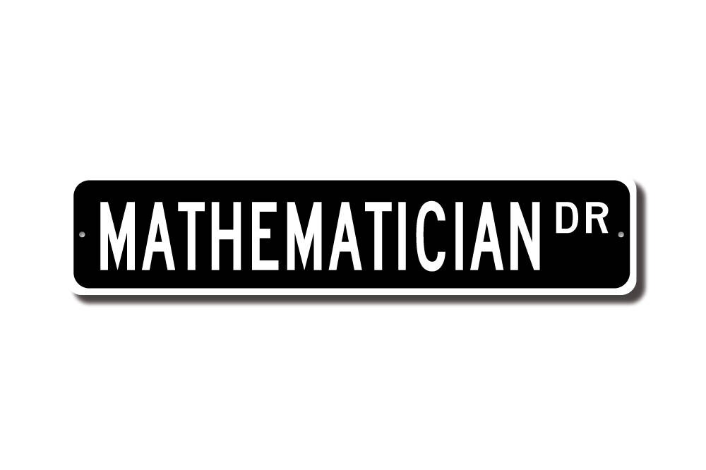 Mathematician Mathematician Gift Mathematician Sign - Etsy