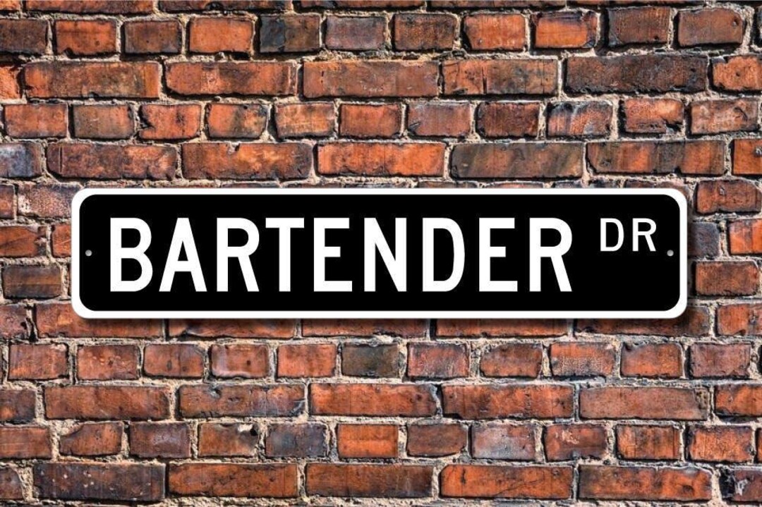 Bartender, Bartender Gift, Bartender Sign, Bartender Decor, Gift for ...