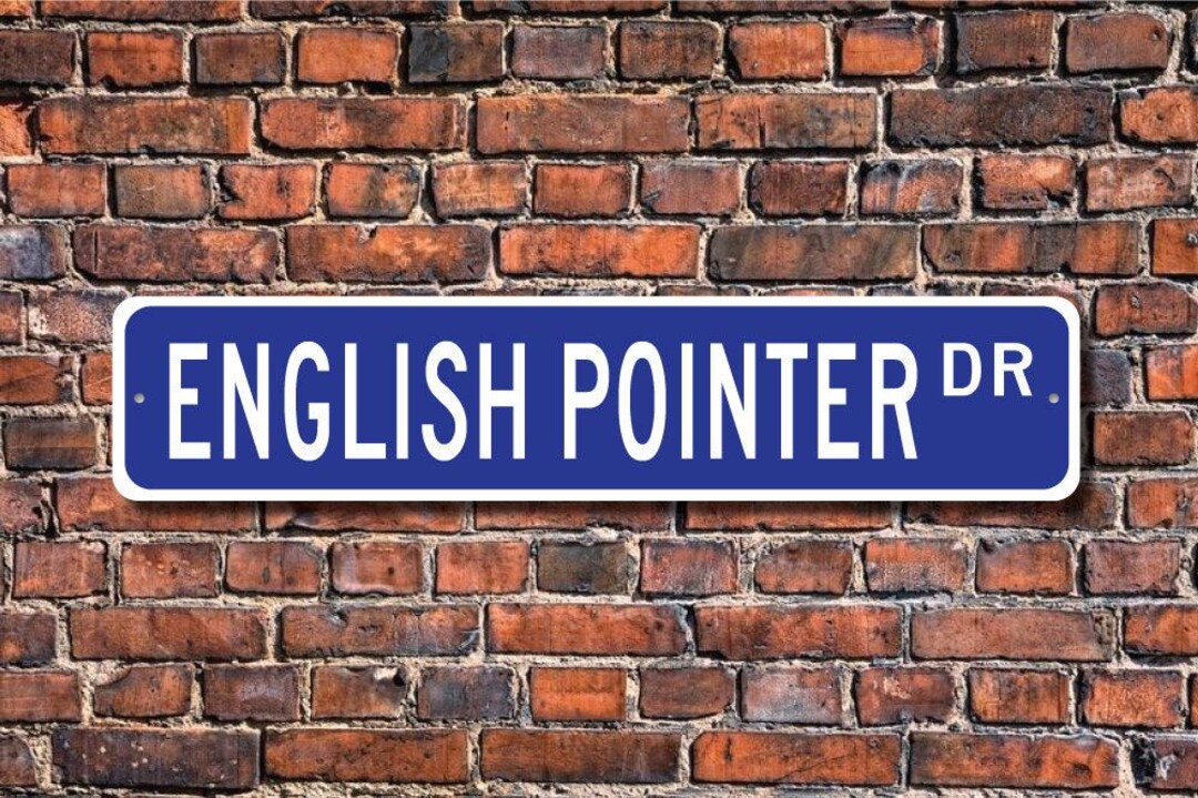English Pointer, English Pointer Gift, English Pointer Sign, English ...