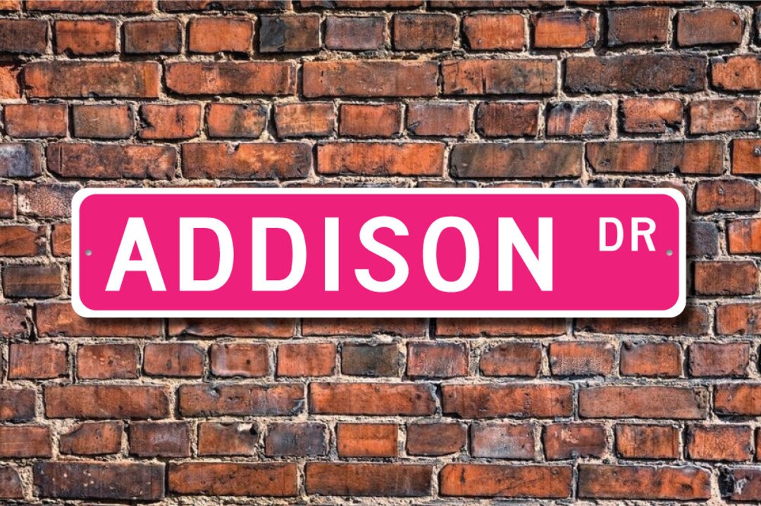 Addison, Addison Sign, Addison Gift, Addison Lover, Child Gift ...