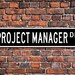 Project Manager, Project Manager Gift, Project Manager Sign, Office ...