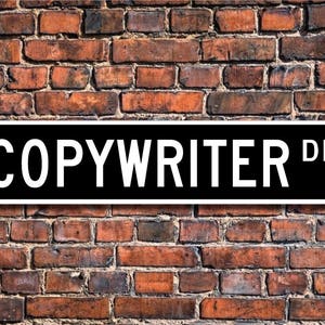 Copywriter, Copywriter Gift, Copywriter Sign, Gift for Copywriter, Sign ...