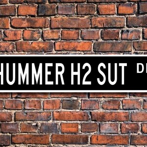 Hummer H2 Sut, GM Hummer H2 Sut Gift, Hummer H2 Sut Sign, Large Utility ...