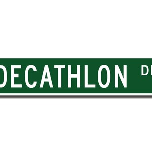 Decathlon, Decathlon Sign, Decathlon Fan, Decathlon Gift, Ten Track ...