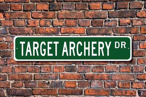 Target Archery Target Archery Sign Target Archery Fan | Etsy