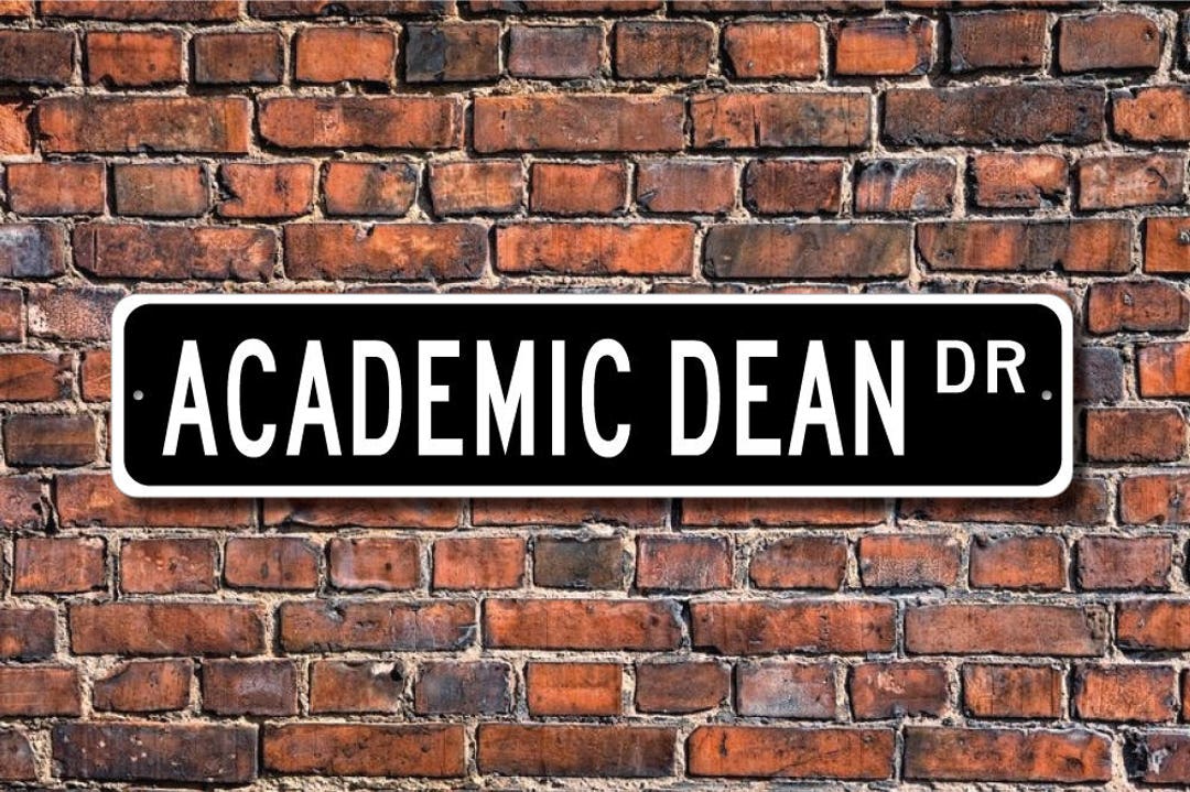 Academic Dean Gift, Academic Dean Decor, Academic Dean Wall Decor, Gift ...