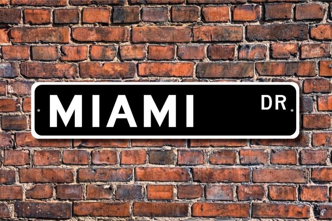 Miami, Miami Sign, Miami Gift, Miami Visitor, USA City, Florida City ...