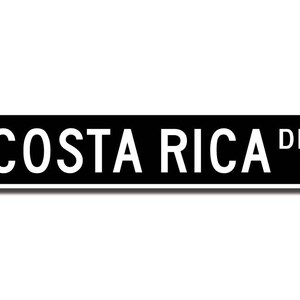 Costa Rica Sign, Costa Rica Wall Decor, Costa Rica Keepsake, Costa Rica ...
