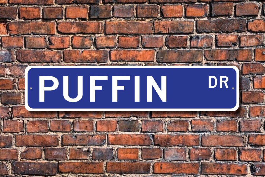 Puffin, Puffin Gift, Puffin Sign, Puffin Decor, Puffin Lover, Diving ...