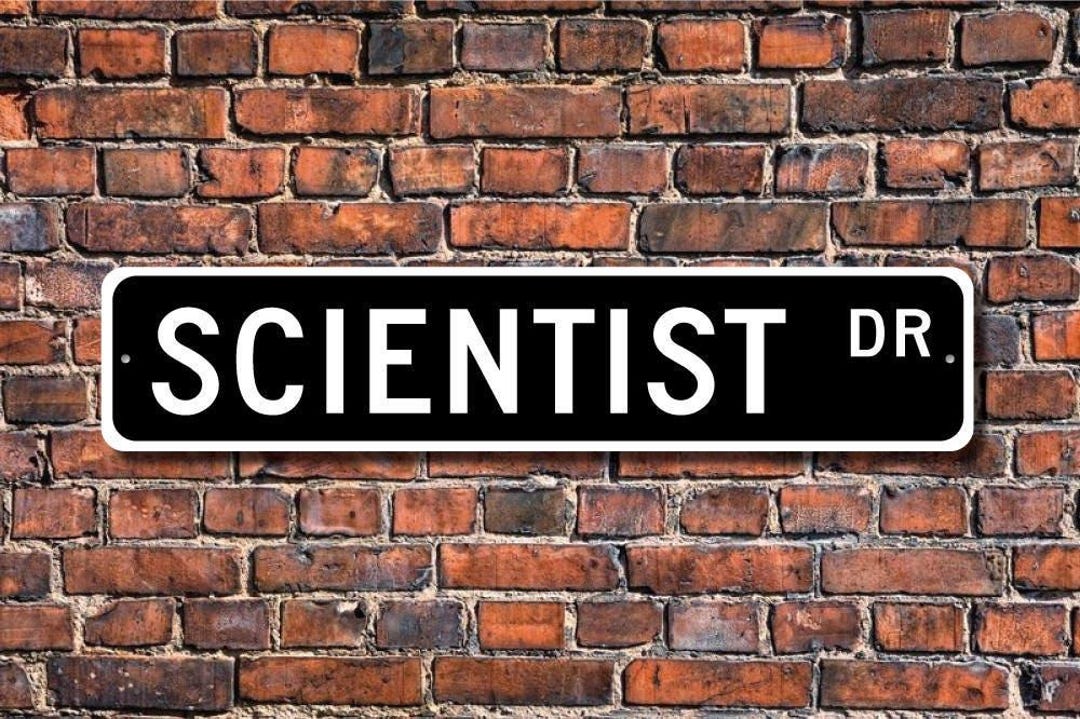 Scientist, Scientist Gift, Scientist Sign, Laboratory Worker, Science ...
