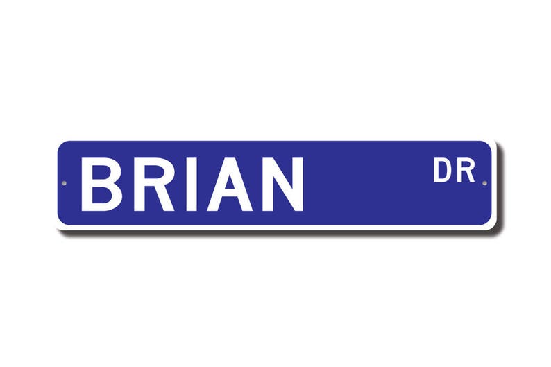 Brian Brian Sign Brian Gift Brian Fan Child Gift - Etsy