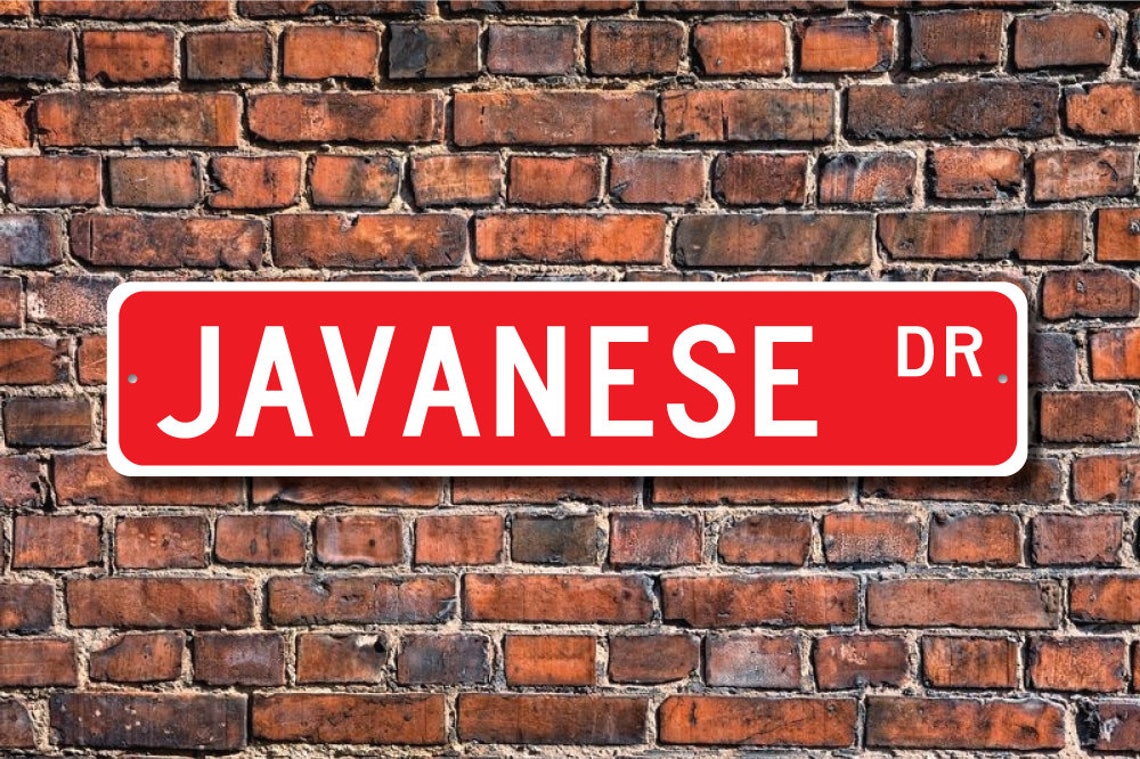 Javanese Javanese Lover Javanese Sign Javanese Owner Gift | Etsy