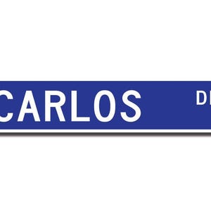 Carlos, Carlos Sign, Carlos Gift, Carlos Fan, Child Gift, Grandchild ...