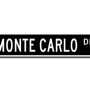 Monte Carlo, Chevrolet Monte Carlo Sign, Chevy Monte Carlo Gift, Chevy ...
